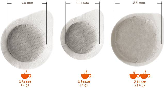 La storia delle cialde di Caffè Ese 44 mm - 99 Caffè